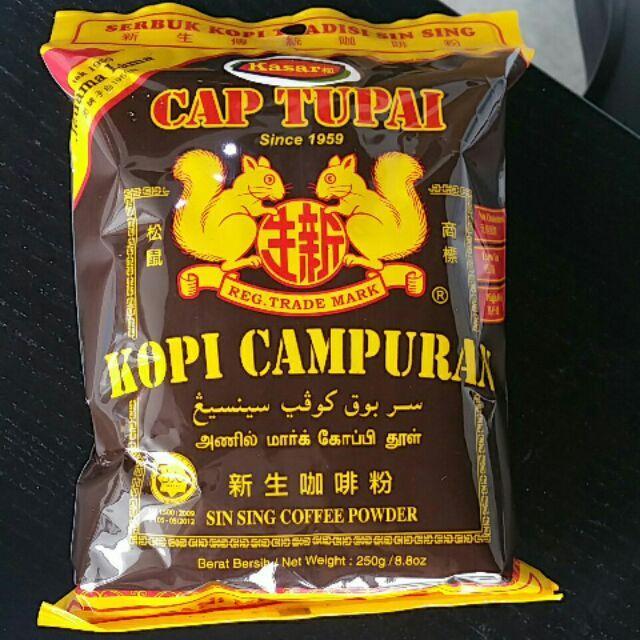 Serbuk Kopi Tradisi Cap Tupai Sin Sing 250g | Lazada