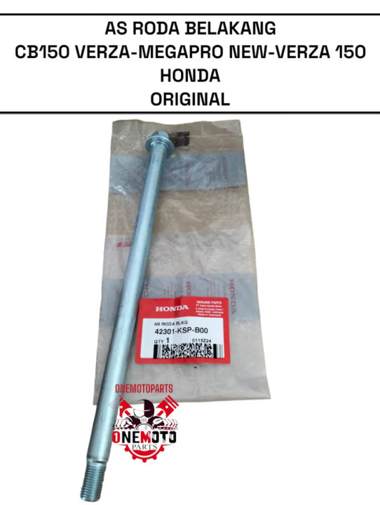 AS RODA BELAKANG AXLE RR WHEEL CB150 VERZA MEGAPRO NEW VERZA 150 HONDA ...