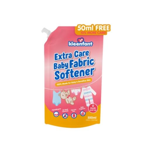 Kleenfant Extra Care Baby Fabric Softener Refill Pack Natural Fabcon ...
