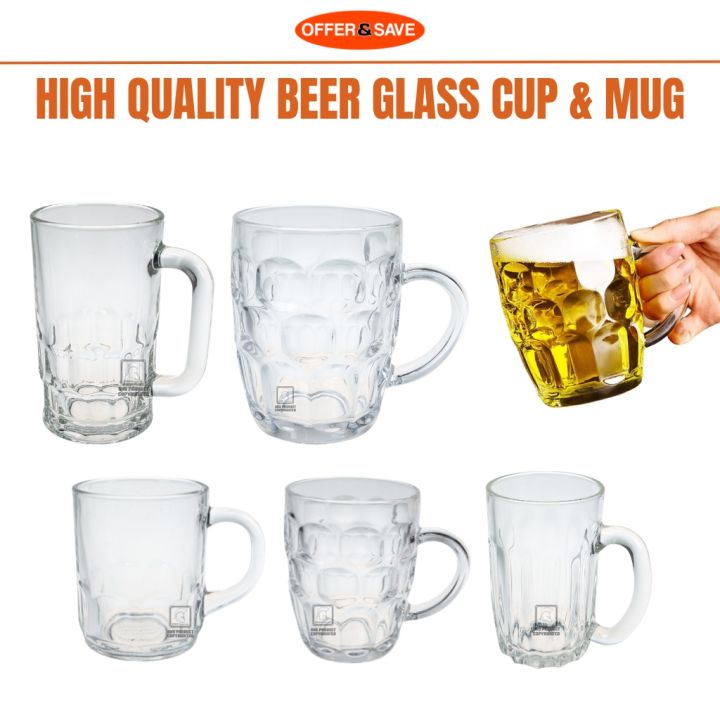 ONS Premium Beer Glass Mug & Cold Drink Glass Cup | Lazada Singapore