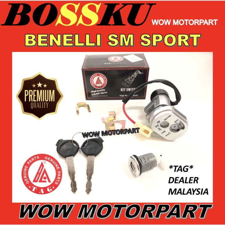 BENELLI SM SPORT MAIN SWITCH SET TAG SM SPORT 110R SUIS ON OFF SET SM ...