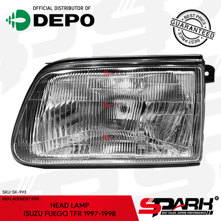 Head Light Head Lamp Headlight Isuzu Fuego 1997 - 1999 Isuzu TFR 1997 ...