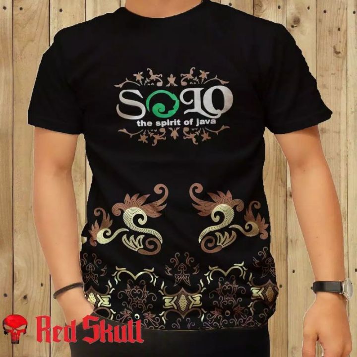 KAOS DEWASA KHAS SOLO/KAOS SOLO THE SPIRIT OF JAVA | Lazada Indonesia