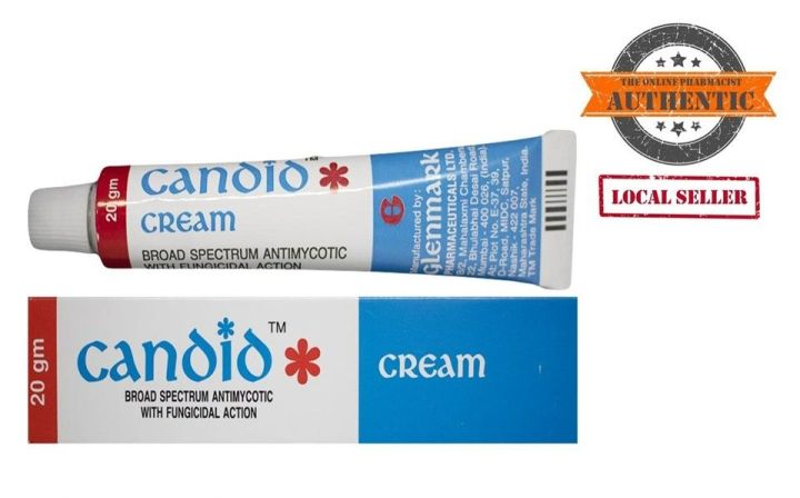 Candid Anti-Fungal Cream 20g (Treatment of Ringworm, Athlete’s Foot ...