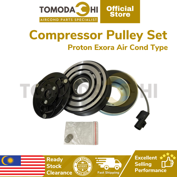 TOMODACHI Proton Exora Air Cond Type 6Pk Air Cond Clutch Pully Magnet ...