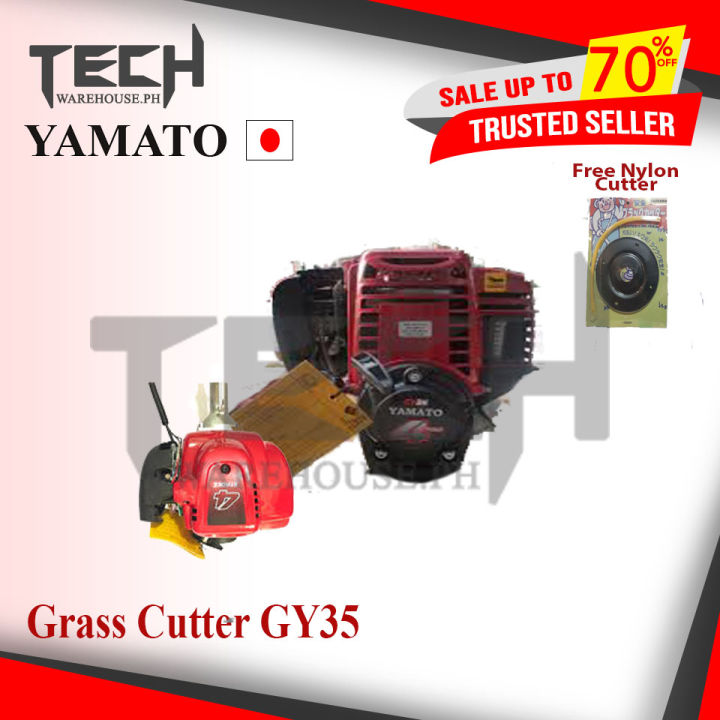 Yamato Grass Cutter 4 Stroke GY35 | Lazada PH