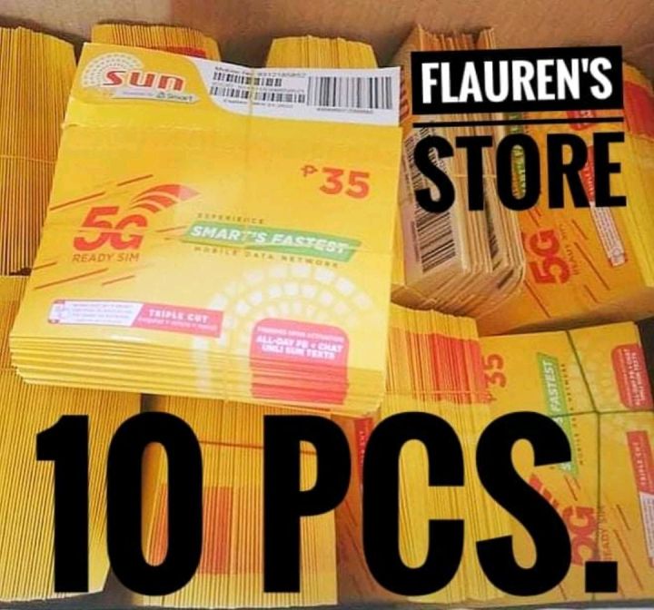 Sun Sim Card 5G | Lazada PH