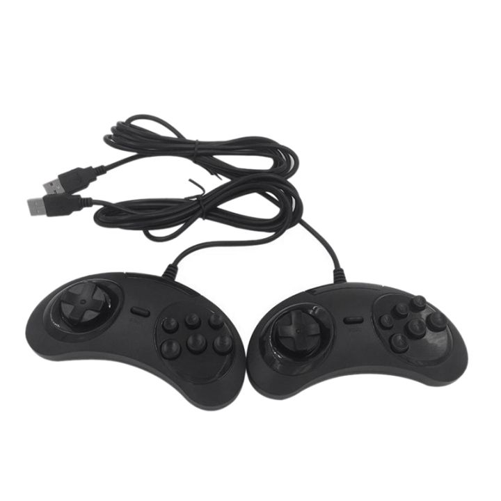 USB Gamepad Game Controller 6 Buttons for USB Gaming Joystick Holder ...