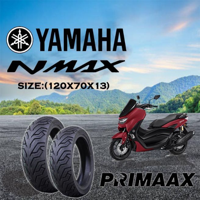 NMAX PRIMAAX TUBELESS TIRES (120X70X13) | Lazada PH