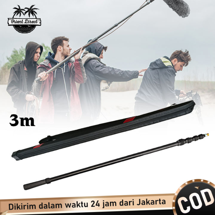 3.5 Meter Universal Paket Tiang Boom Pole Mic Dengan Tas Microphone ...