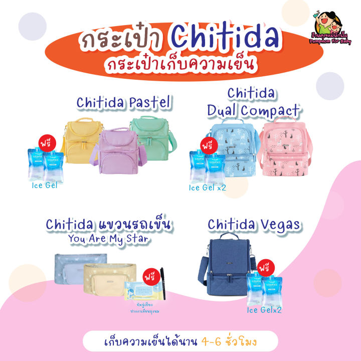 กระเป๋าเก็บความเย็น Chitida เก็บควมเย็นได้ 4-5 ชั่วโมงคุ้มสุดๆๆ เหมาะ ...
