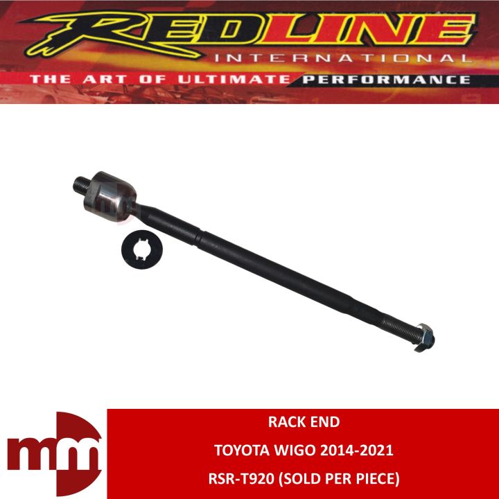 REDLINE Rack End for TOYOTA WIGO 2014-2021 (SOLD PER PIECE) RSR-T920 ...