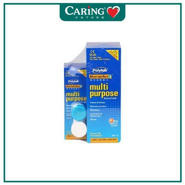 POLYLAB MULTI PURPOSE SOLUTION 360ML+100ML | Lazada