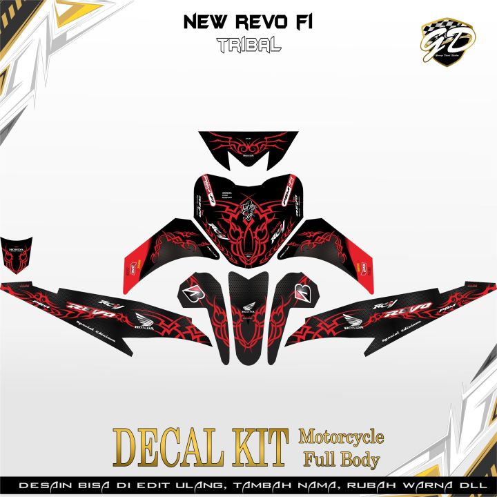 Decal Revo Fit Injeksi Full Body Decal Revo FI Full Body Tribal ...