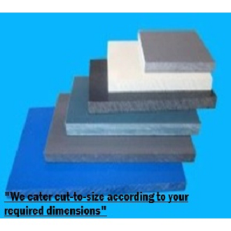 PVC 2mm - 12mm by 100mm by 100mm (GRAY) plate/sheet | Lazada PH