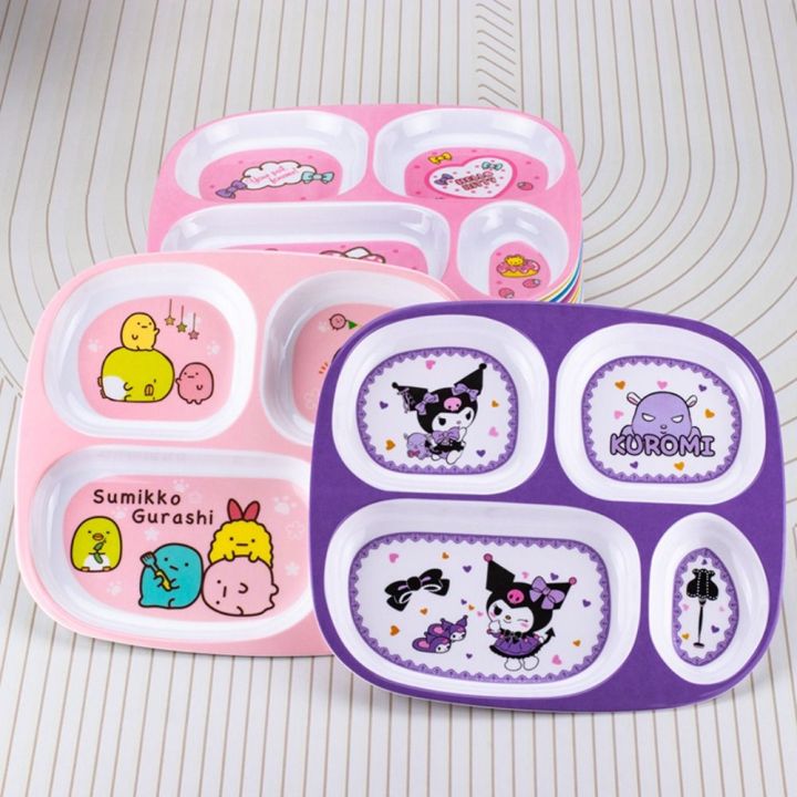 SAIL Hello Kitty Dinner Plate Kuromi Sanrio Tableware Set 2024 Anime ...