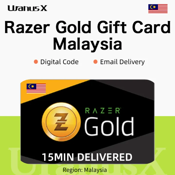 Razer Gold Gift Card MY Razer Gold Direct Top-Up PIN Code(Malaysia)⚡ ...