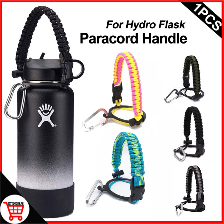 Paracord Strap Water Bottle Handle Strap Cord Safety Ropes with Ring ...