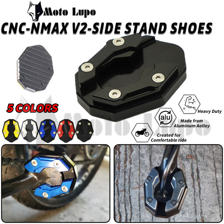 Moto Lupo Universal Modified Side Stand Shoes Flat Foot Extension CNC ...