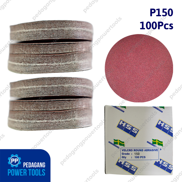 AMPLAS BULAT NO 150 AMPLAS TEMPEL MATA GERINDA 4 INCH - 100 PCS ...