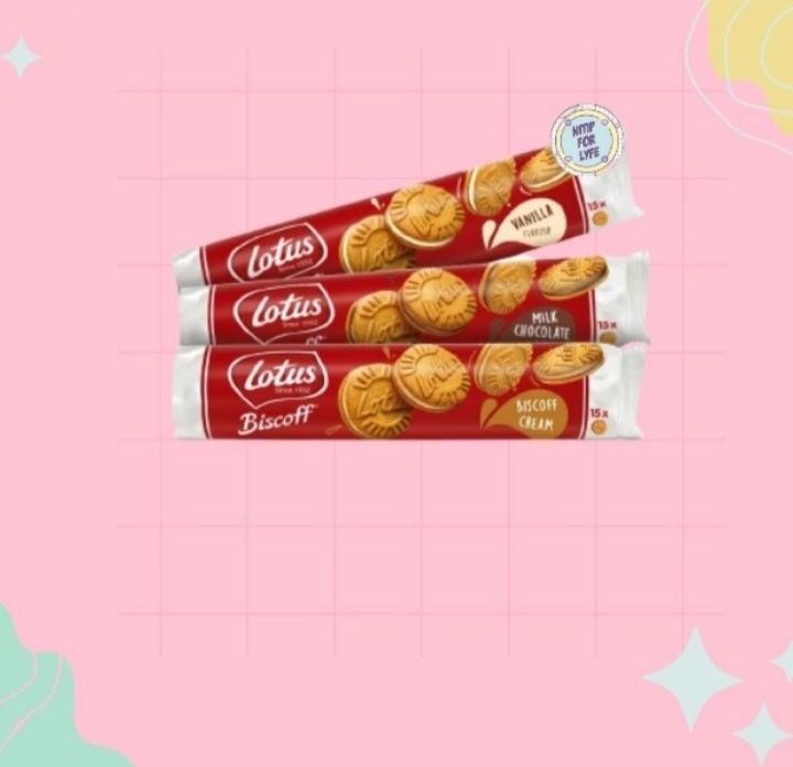 Lotus Biscoff Cream biscuits | Lazada Indonesia