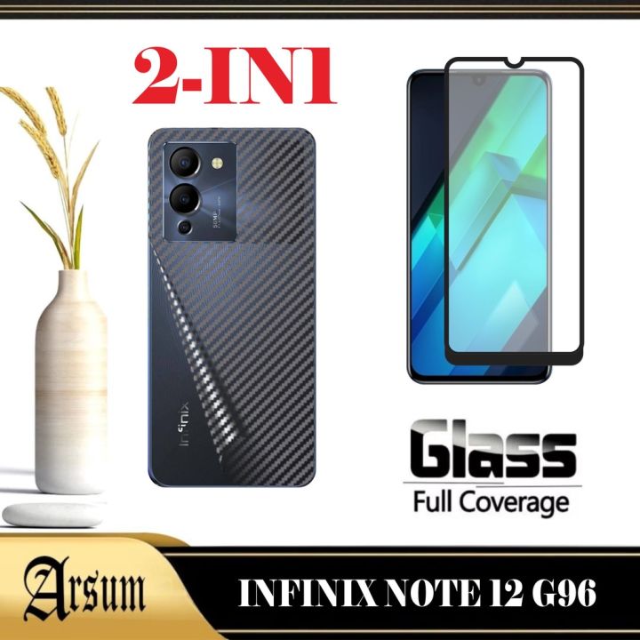 PROMO Garskin Skin Carbon INFINIX NOTE 12 G96 , Garskin , Pelindung ...