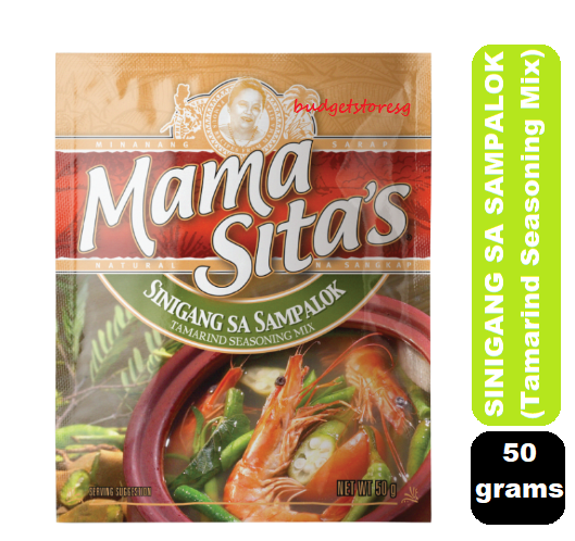 Mama Sita's Sinigang Sampaloc (Tamarind Seasoning Mix) - 50 grams ...