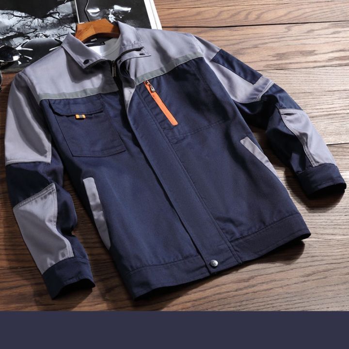 WGBเสื้อแจ็กเก็ตแขนยาว PPE สะท้อนแสง เพื่อความปลอดภัย เหมาะกับใส่ทํางานโรงงาน พนักงาน และพนักงาน ...