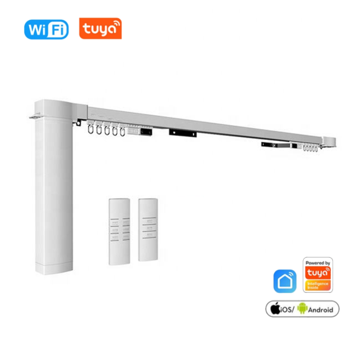 Custom Made Automatic Motorized Diy Curtains Set Electric Curtain Motor ...