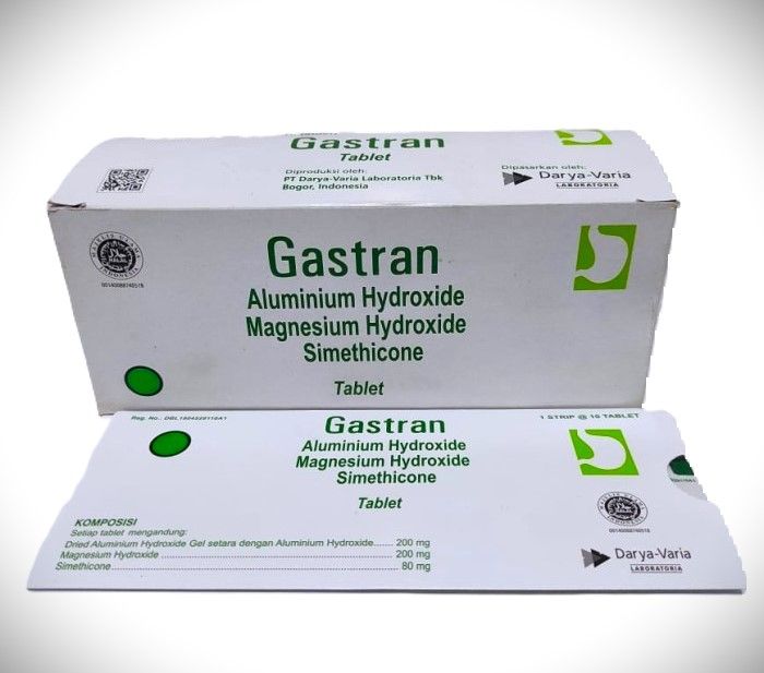 Gastran Tablet Obat Maag 1 Box Isi 100 | Lazada Indonesia