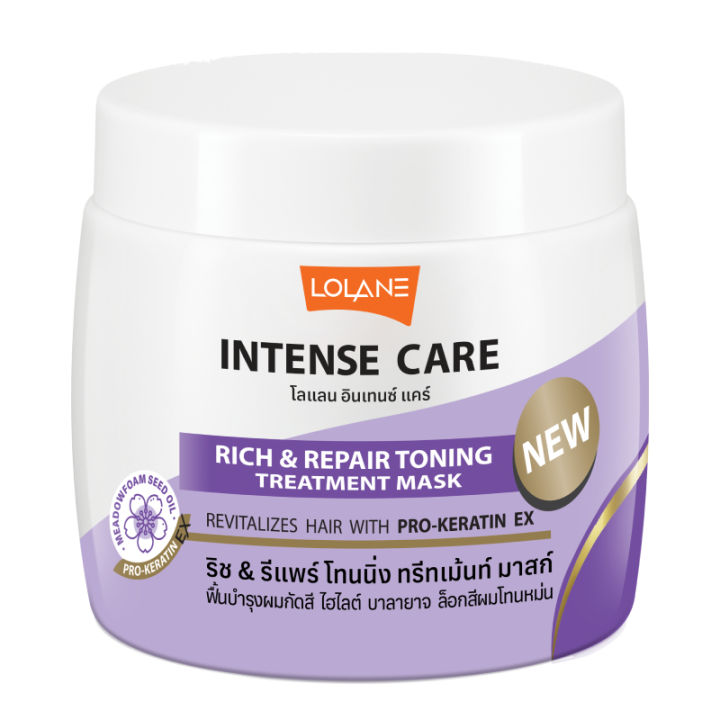 NEW Lolane Intense Care โลแลน อินเทนซ์ ริช & รีแพร์ โทนนิ่ง ทรีทเม้นท์ ...
