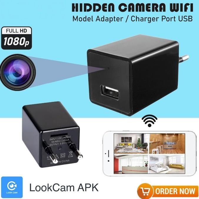 Spy Camera USB Charger Adaptor Free 8GB HD 1080 - Hidden Camera ...
