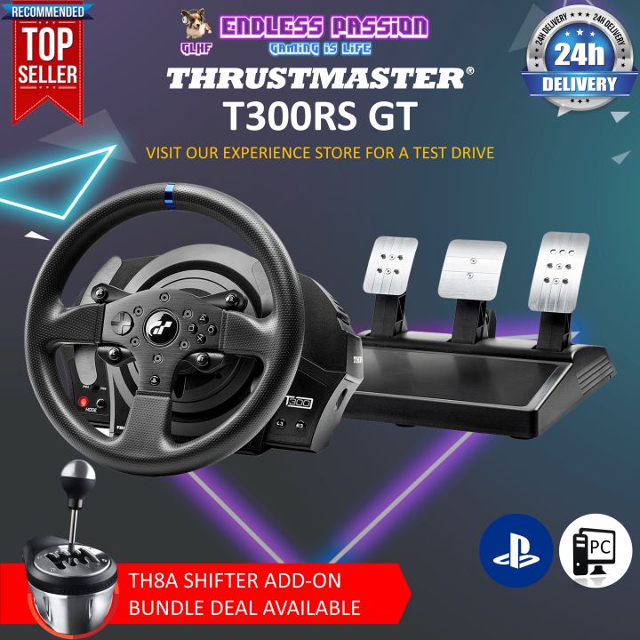 Duty free goods Thrustmaster T300 RS GT - Gran Turismo Edition Racing Wheel (PS5,PS4,PC ...
