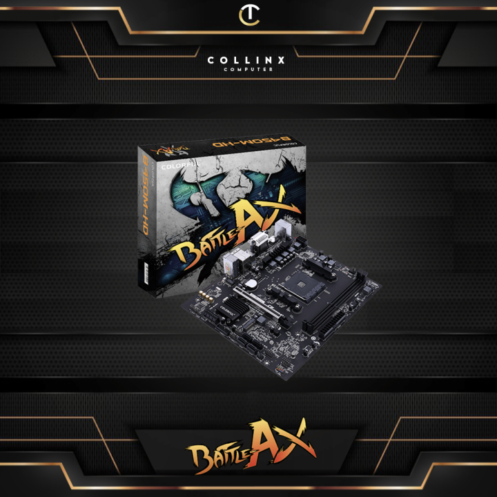 Colorful Battle-Ax B450M HD V14 Gaming Motherboard | DDR4 AM4 CPU ...