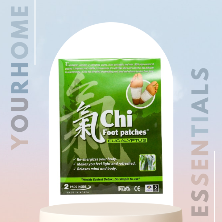CHI FOOT Foot Patches Eucalyptus 2 Patches | Lazada PH