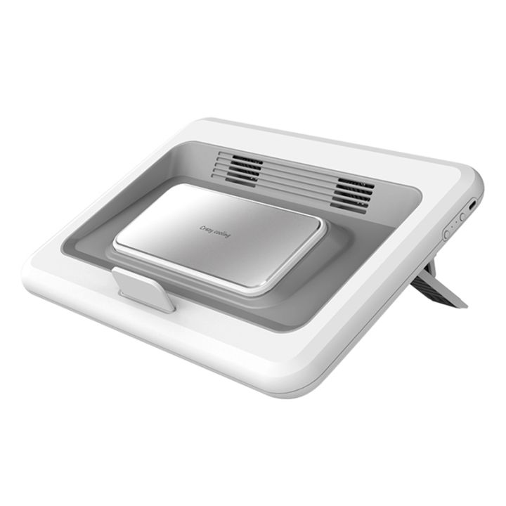NEW Gaming Laptop Cooler with 2 Cooling Silent Fans Rapid Cooling of ...