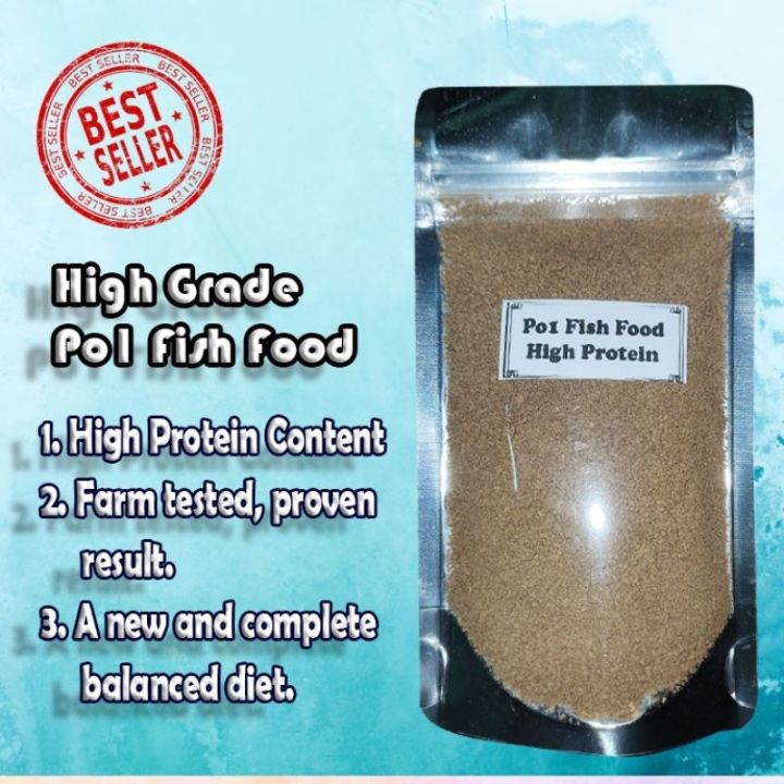 PO1 (High Protein) fish food | Lazada PH
