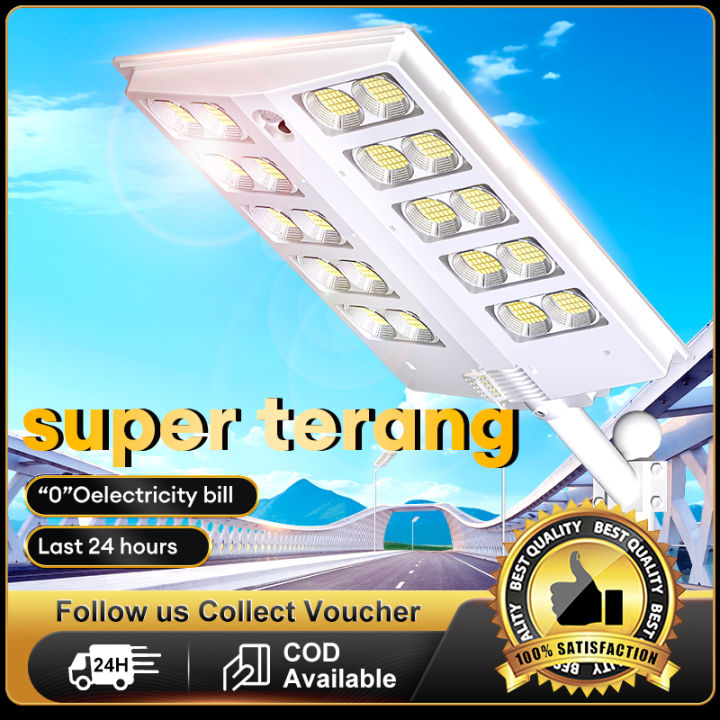 Lampu Solar Light Outdoor Lighting 5000W Solar Spotlight lampu solar ...