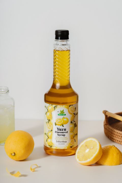 Nature Taste Yuzu Syrup น้ำเชื่อมไซรัป กลิ่นส้มยูสุ ตราเนเจอร์เทส ขนาด ...