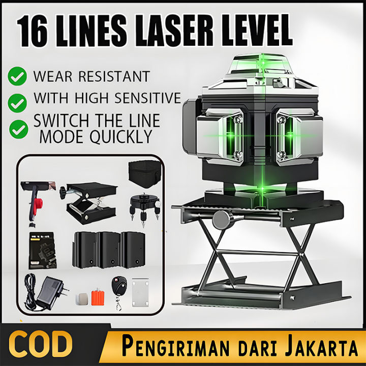 laser bangunan 4D 360 rotari laser laser siku untuk bangunan green ...