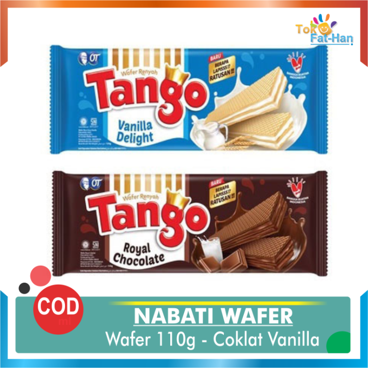 WAFER TANGO 110 gram - Coklat / Vanilla | Lazada Indonesia