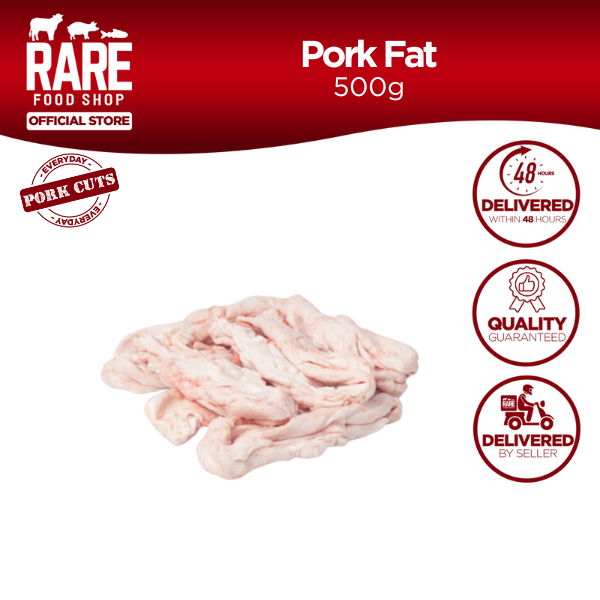 Rare Food Shop Pork Fat 500g | Lazada PH