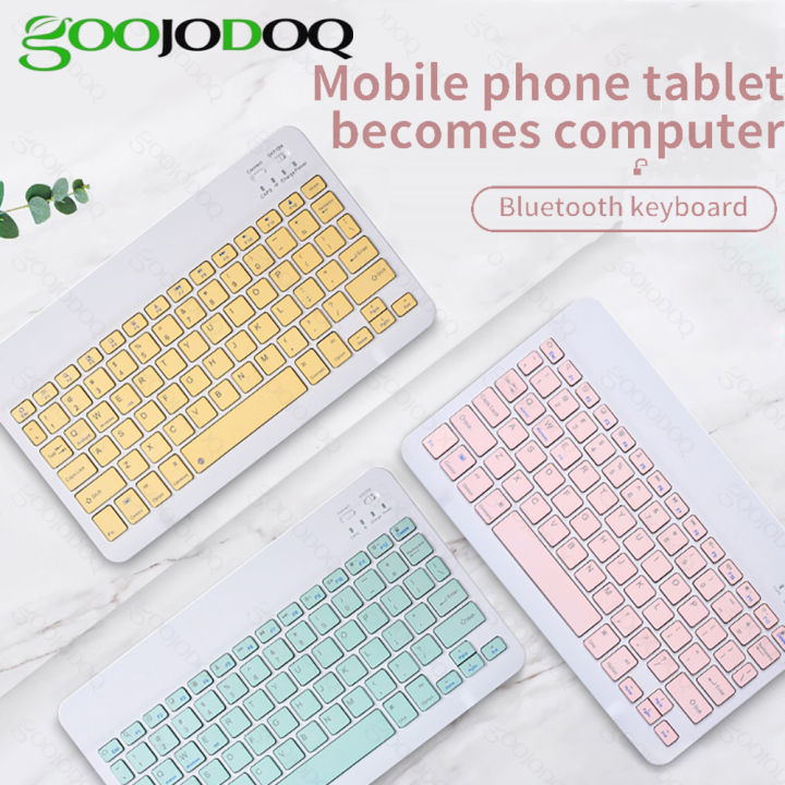 GOOJODOQ 2nd Gen Pro 10 Inch 3 in 1 Wireless Bluetooth Keyboard For ...