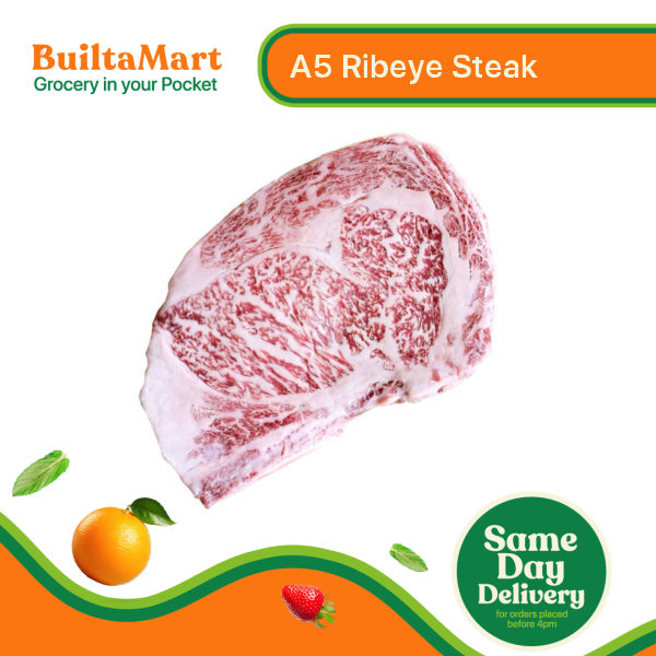 Frozen A5 Wagyu Ribeye Steak [BMS12] (400-500g) | Lazada PH