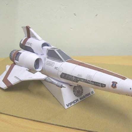 Battlestar Galactica Viper Mark II papercraft | Lazada Indonesia