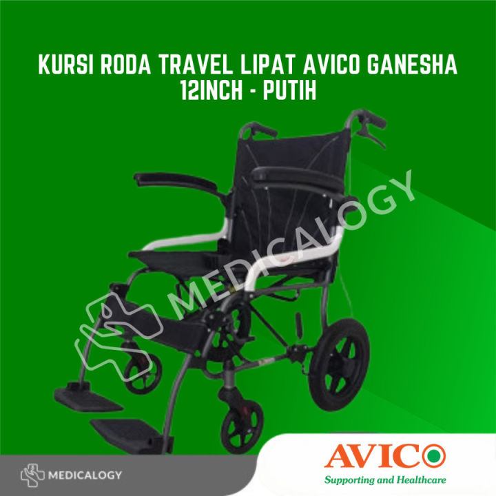 Kursi Roda Traveling Lipat AVICO GANESHA 12 inch - Kursi Roda Lipat ...