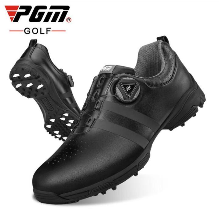 PGM XZ186 golf shoe men's waterproof shoes anti-sideslip rotating ...