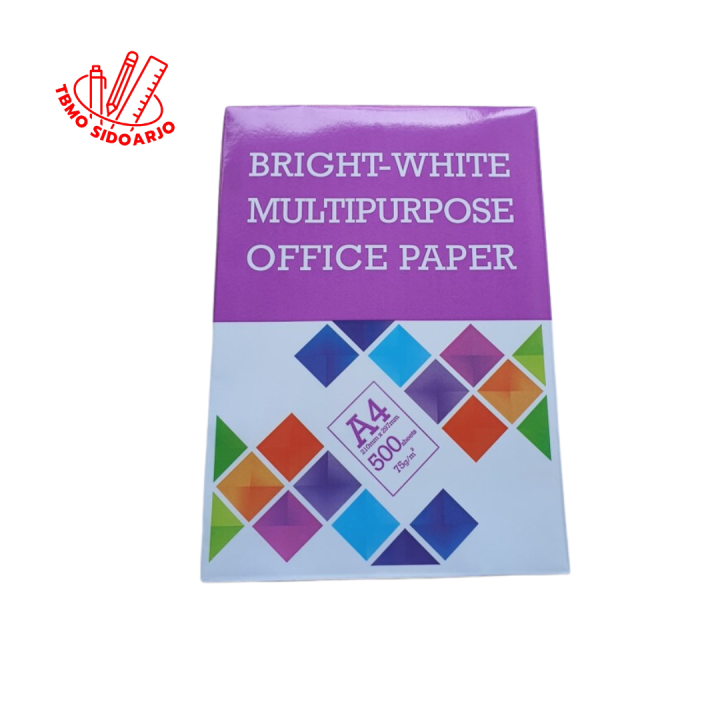 TBMO Kertas HVS / Kertas Fotocopy 75 A4 Copy Paper BMO / 1 TIM 500 ...