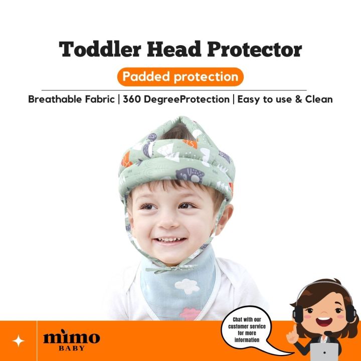 Mimo Baby Toddler Padded Head Protector | Head Protection | Head ...