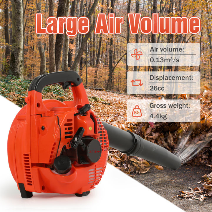 XTITAN EB260 Portable One Hand Engine Leaf Blower Petrol Hand Air ...
